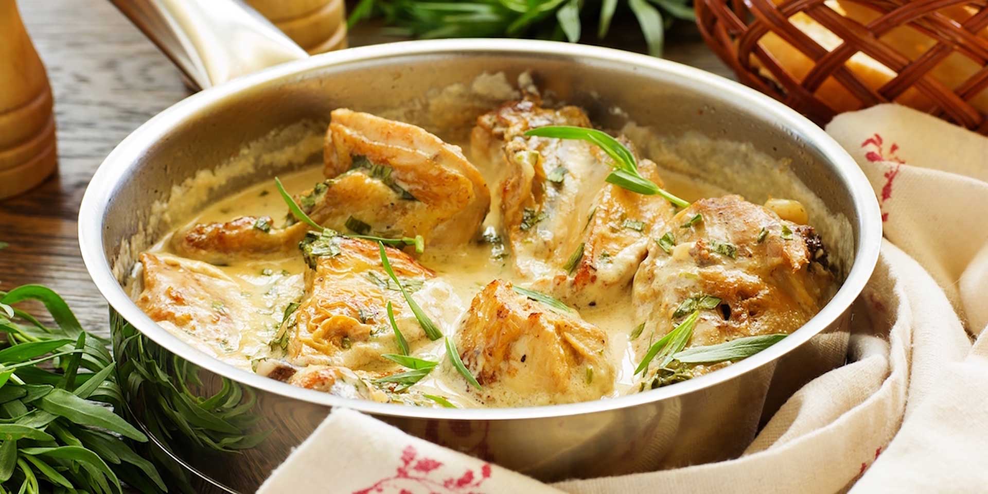 Sauteed Chicken with Mustard Tarragon Sauce - Wine & Food Recipes ...