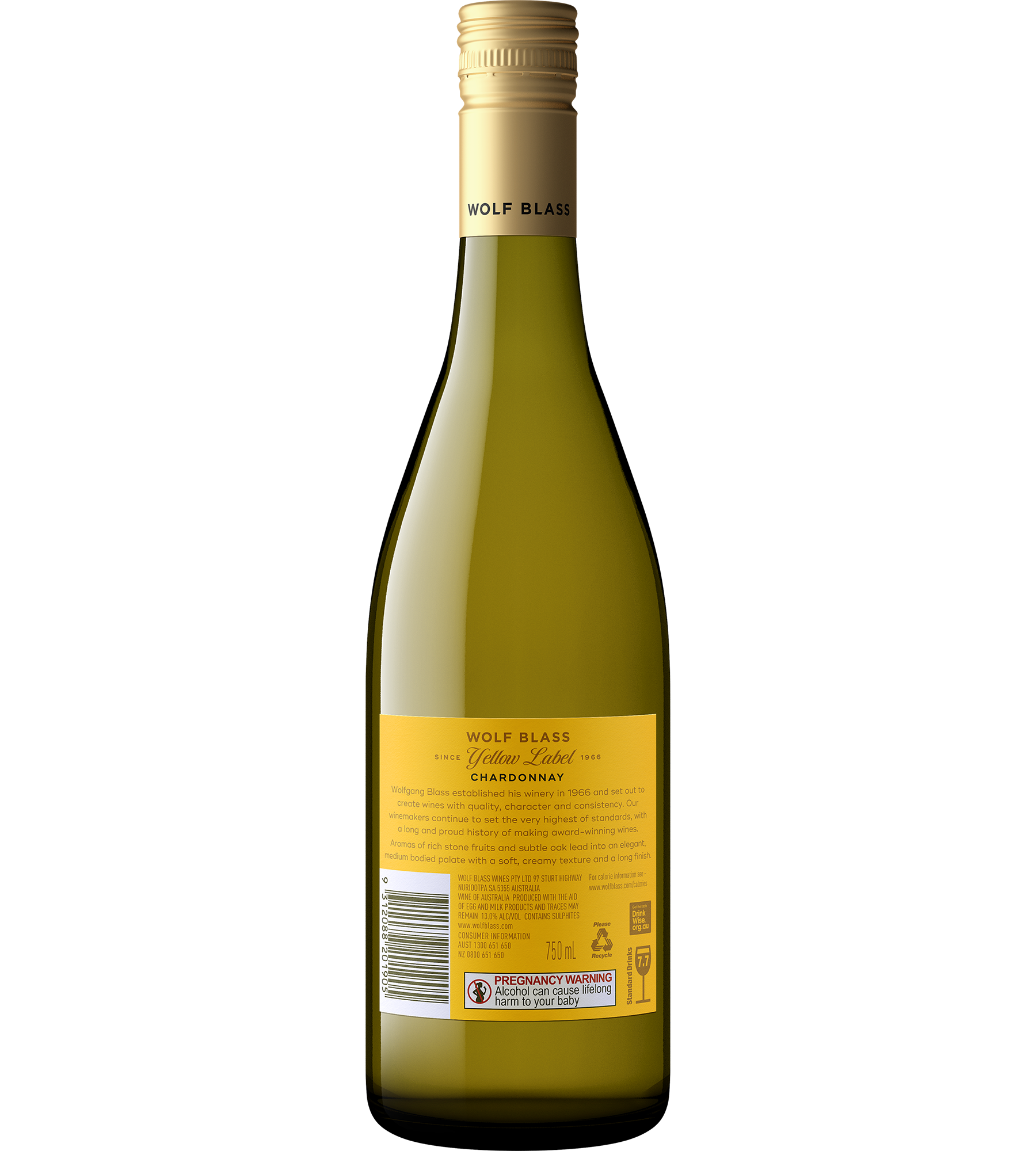 Wolf Blass Yellow Label Chardonnay 2023 | Wolf Blass