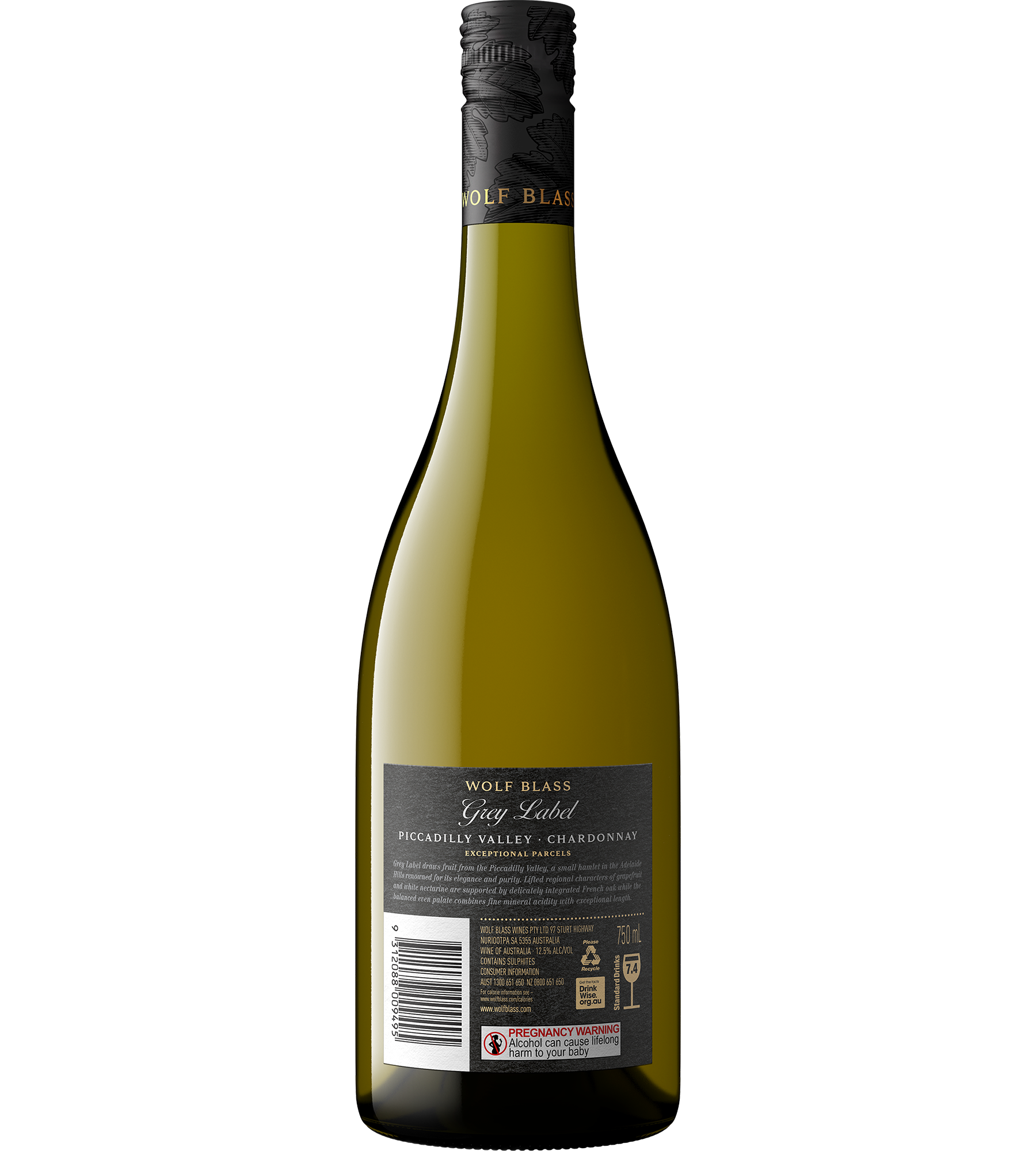 Wolf Blass Grey Label Piccadilly Valley Chardonnay 2023 | Wolf Blass